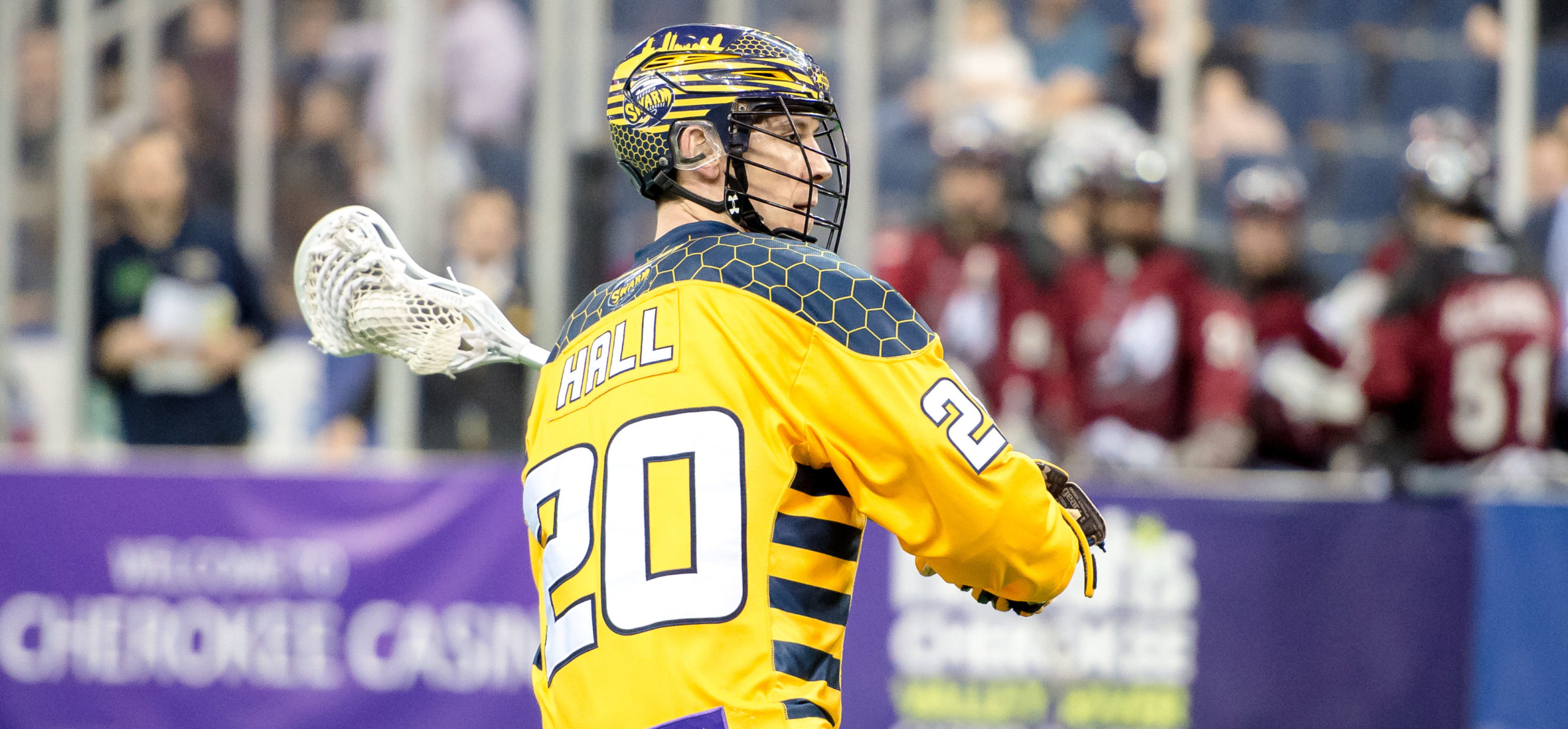 Jordan Hall returns to the Swarm | Georgia Swarm | Official NLL Pro ...