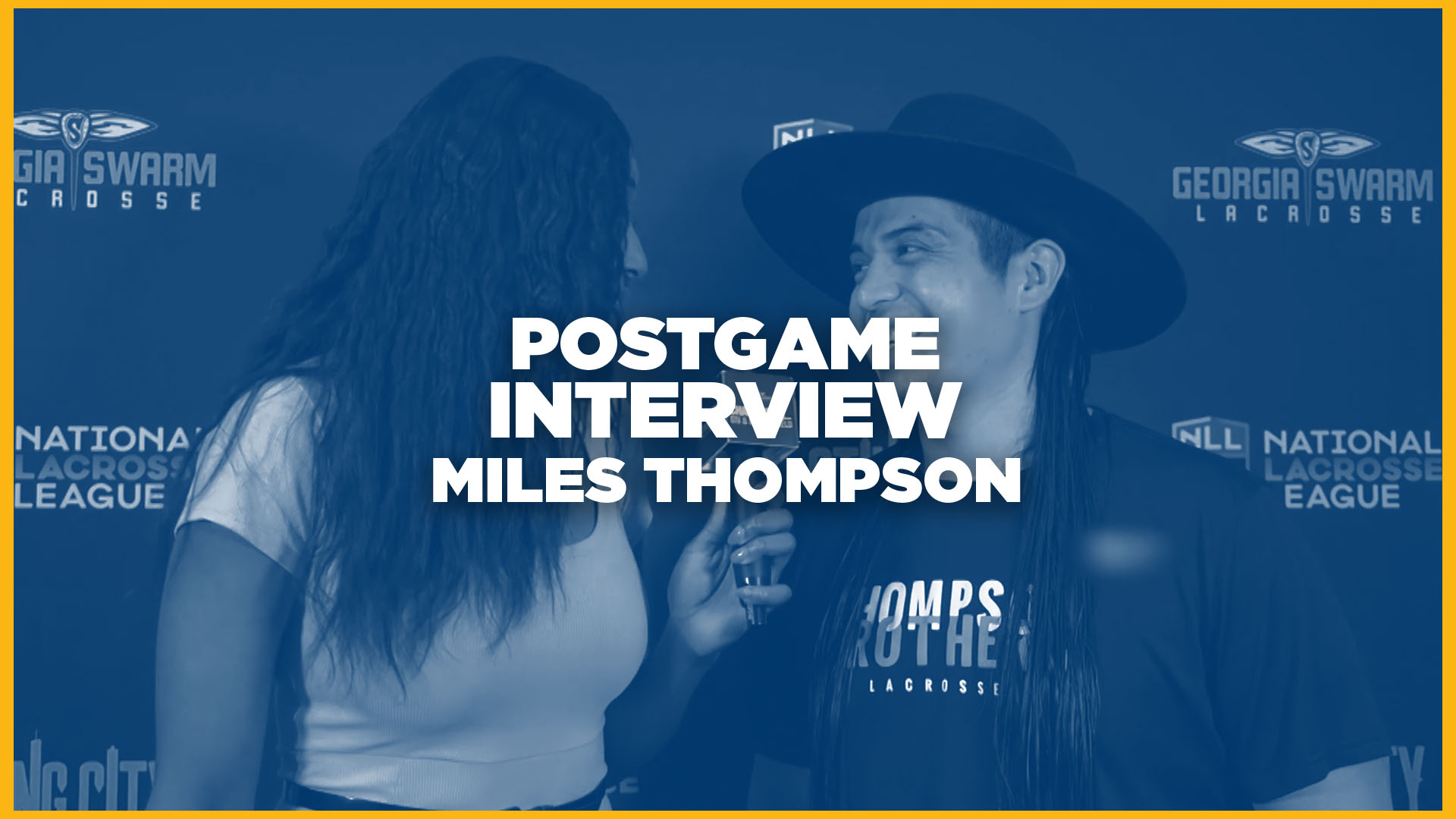 WATCH: Postgame Interview w/Miles Thompson | Georgia Swarm | Official ...
