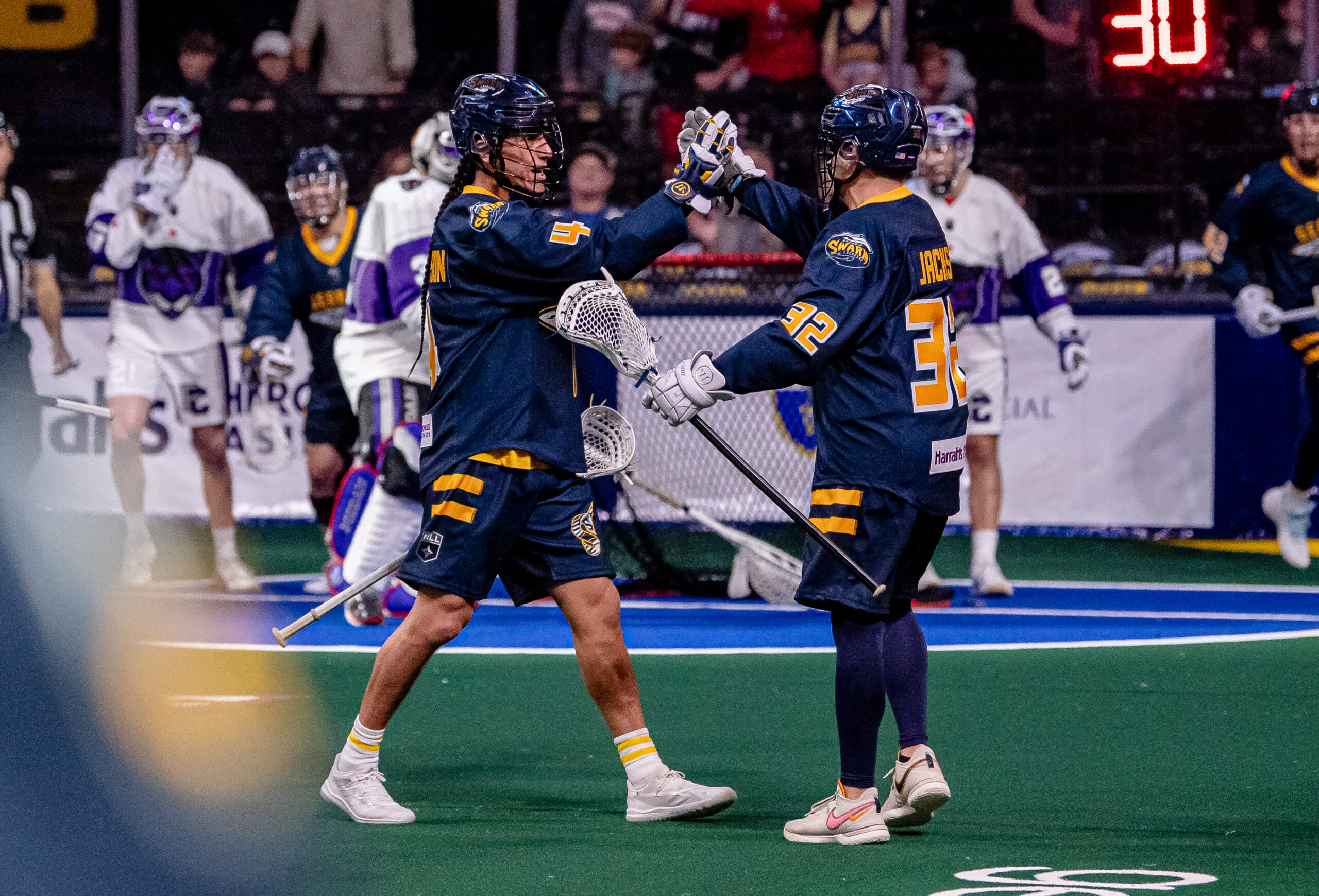 Swarm Outlast Panther City 12-10 | Georgia Swarm | Official NLL Pro ...