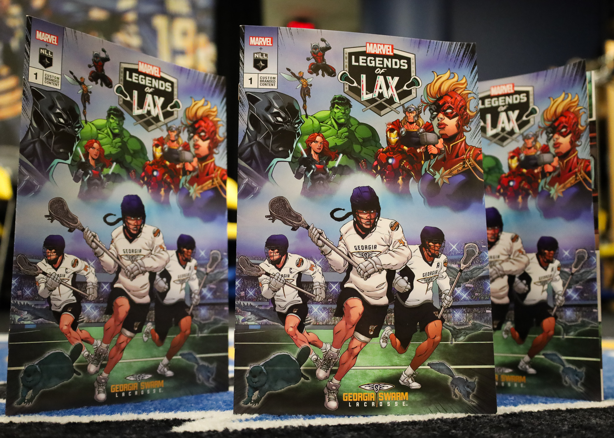 Georgia Swarm Hosting Marvel Superhero™ Night at Regular Season Finale ...