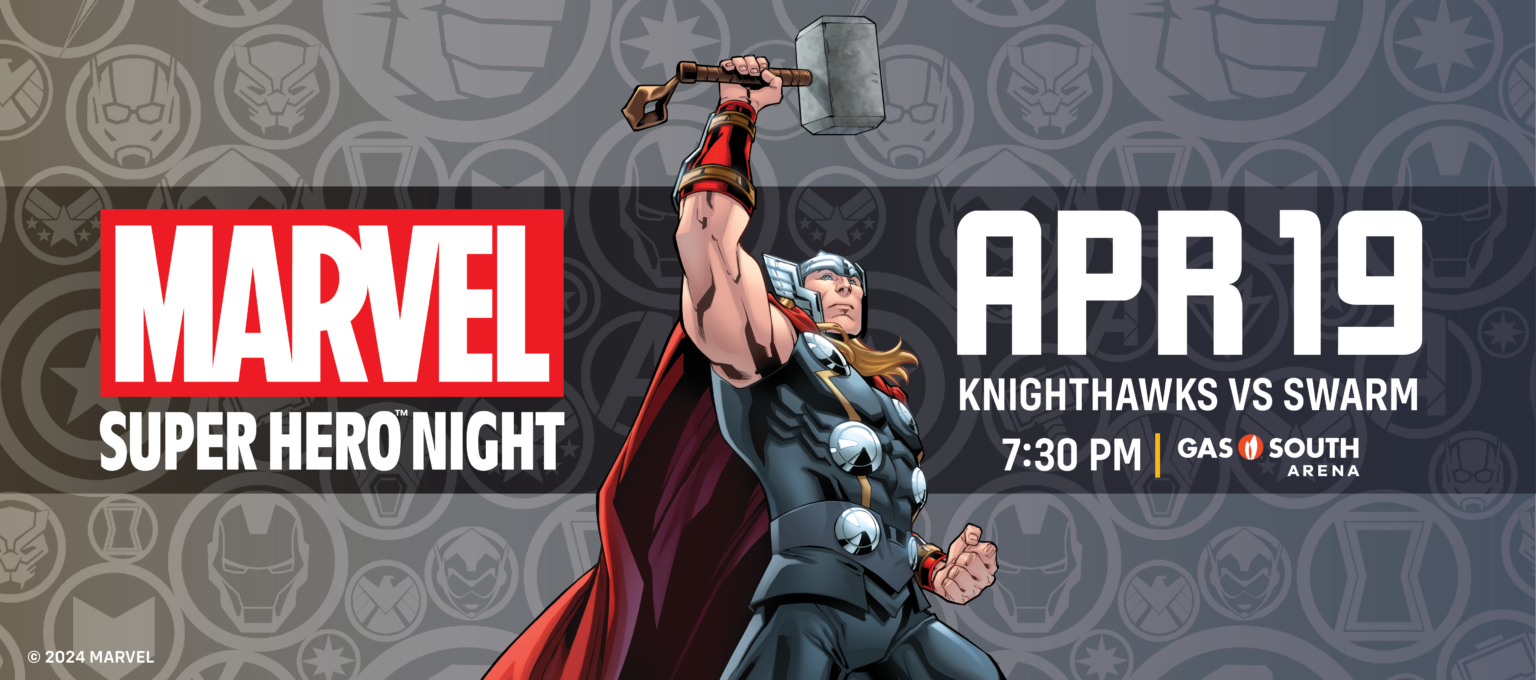 MARVEL Super Hero™ Night | Georgia Swarm Pro Lacrosse Team