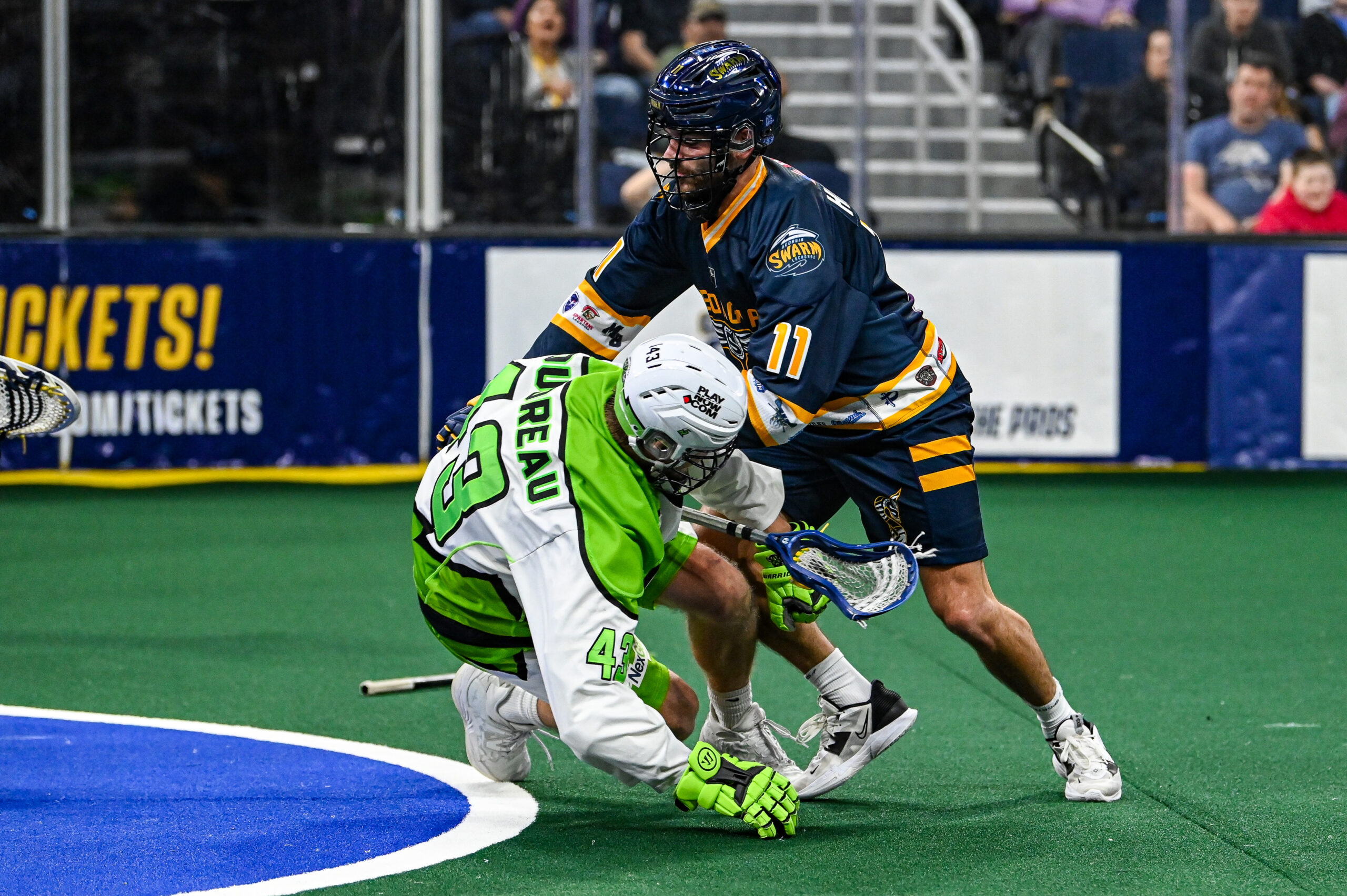 Georgia Swarm Set for NLL Quarterfinal Showdown Against Saskatchewan ...