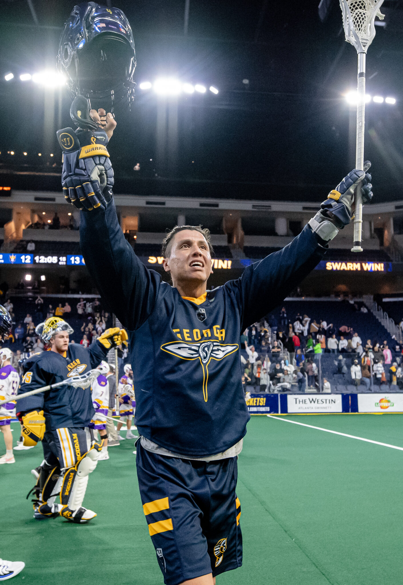 Lyle Thompson Named Finalist for 2025 NLL Sportsmanship Award | Georgia ...