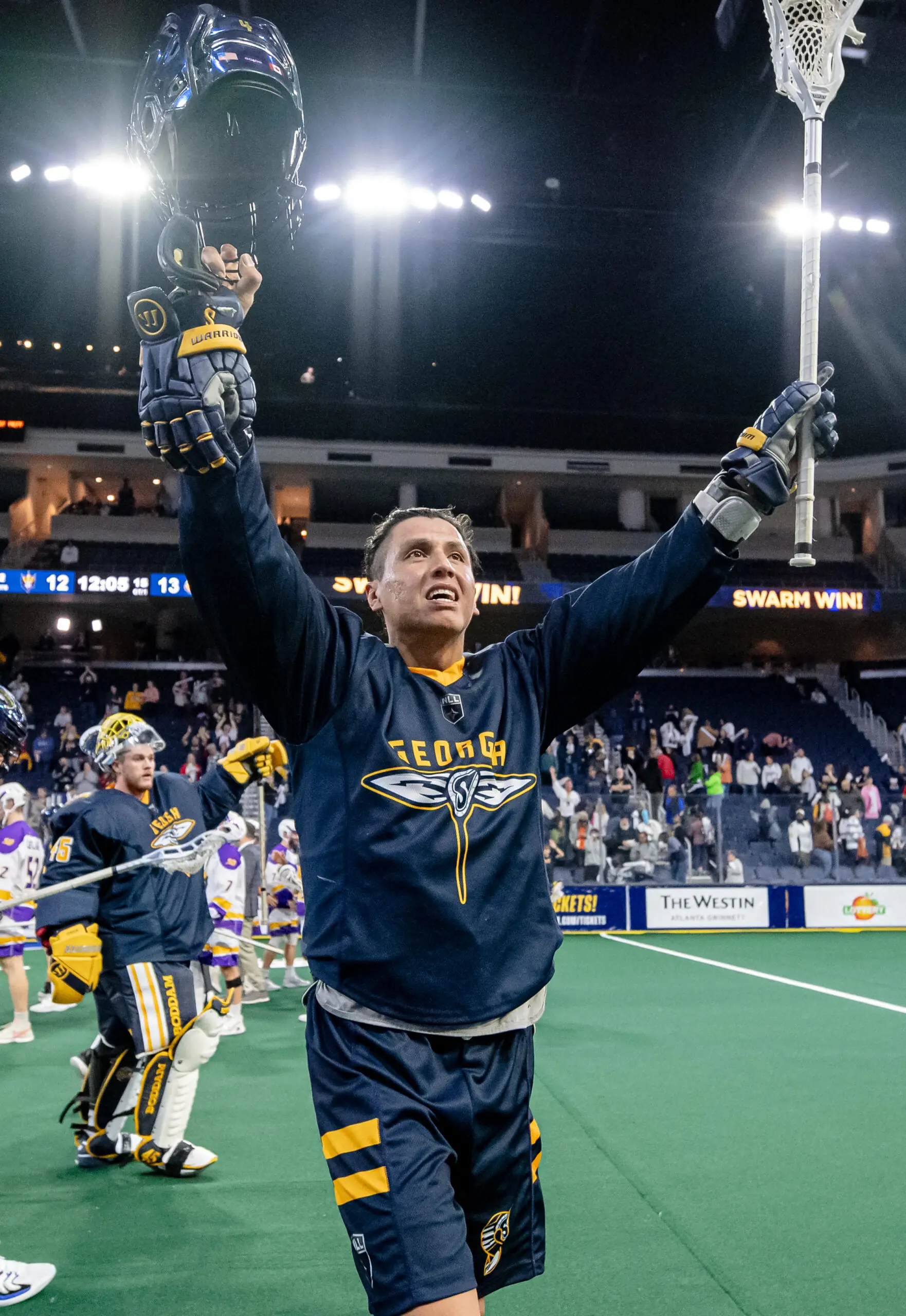 Lyle Thompson Named Finalist for 2025 NLL Sportsmanship Award | Georgia ...