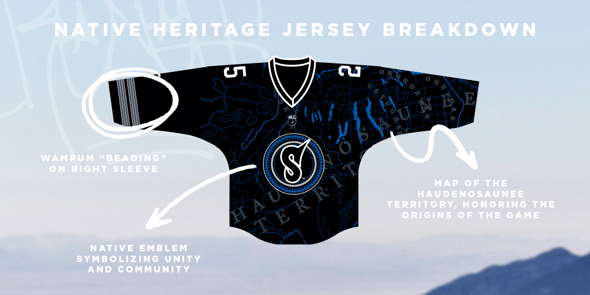 The Georgia Swarm Celebrate Native Heritage Night at Gas South Arena on ...